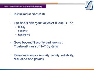 Industrial IoT Security Standards & Frameworks | PPTX