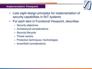 Industrial Iot Security Standards Frameworks Pptx