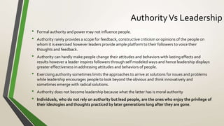 Session 2 introduction to leadership | PPT