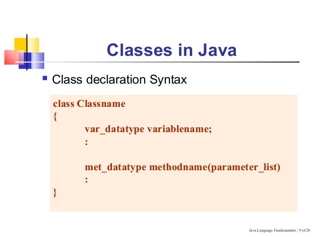 Learn Java language fundamentals with Unit nexus