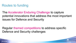 Accelerator autonomous last mile resupply - how to work with the Accelerator | PPT