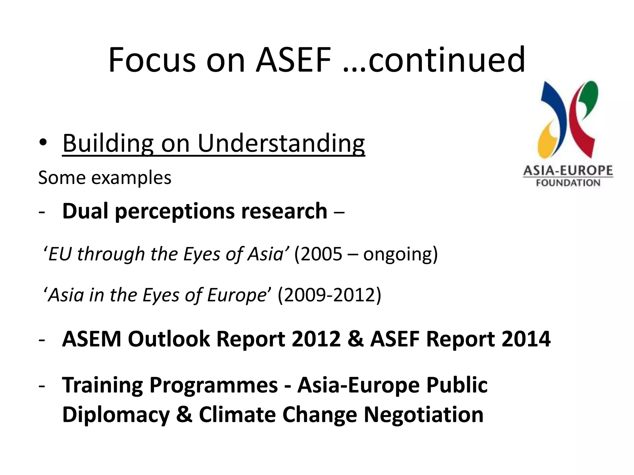 Ronan Lenihan - ASEM Challenges | PPTX