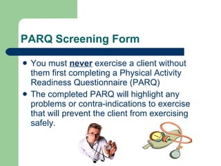 Session 2 pre exercise checks | PPT