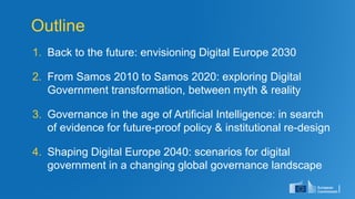 Samos Summit Digital Europe 2040 [g.misuraca] | PPT