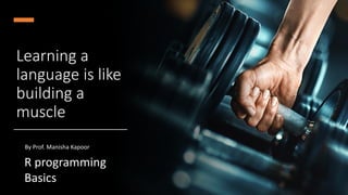 r basics analytics | PPT