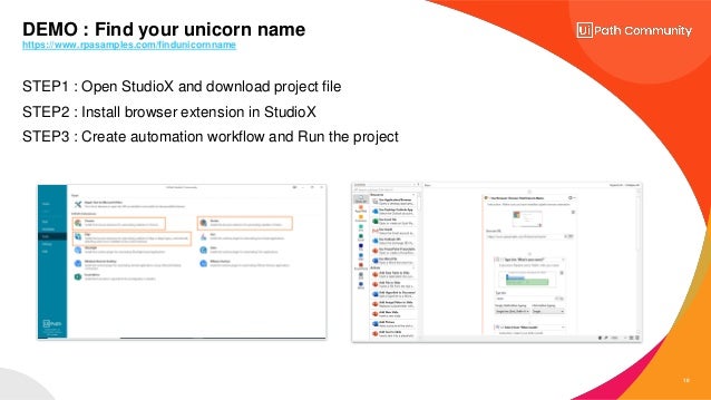 RPA Summer School StudioX Session 2 AMER: Run your first UI automation ...