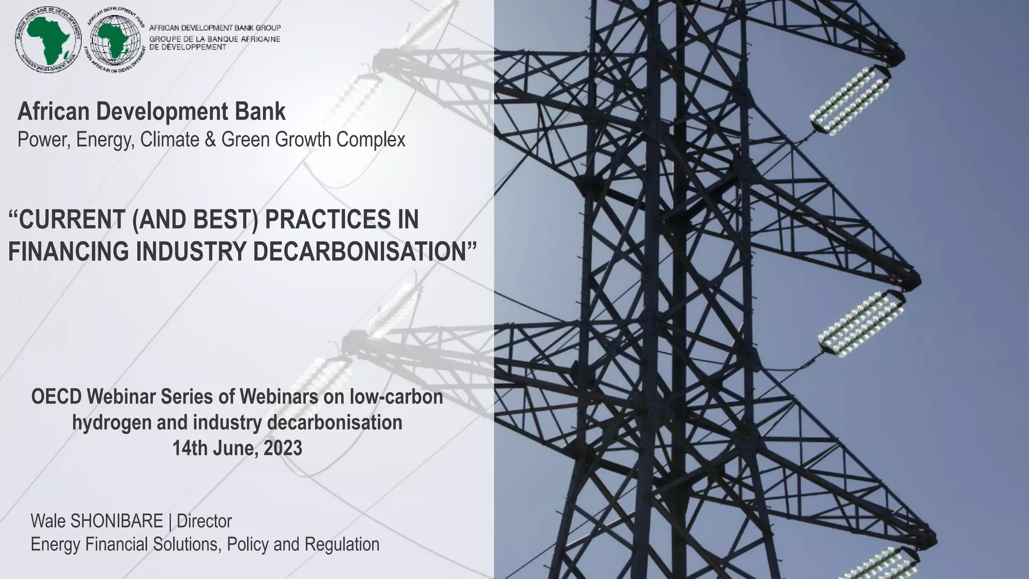 Current (and best) practices in financing industry decarbonisation ...