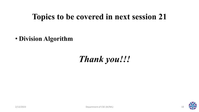 CS304PC:Computer Organization and Architecture session 20 ...