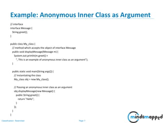 Inner Classes | PPT