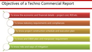Session 21 preparation of techno commercial report | PPTX