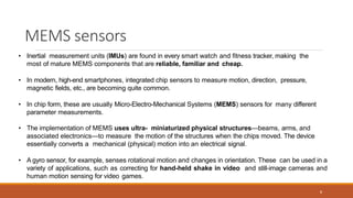 IoT Sensors & Integration with Physical World | PPT