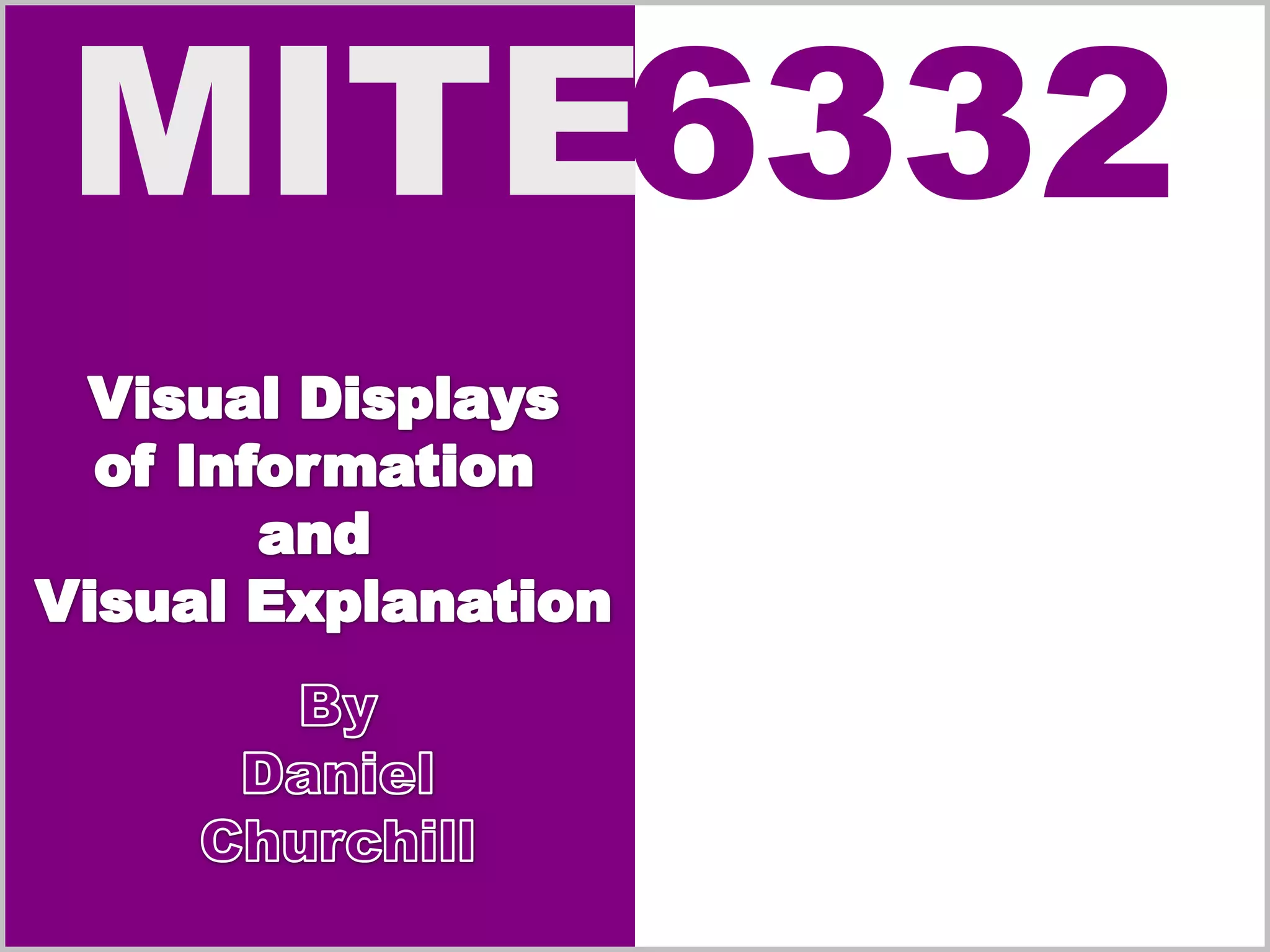 Visual Explanations | PPTX