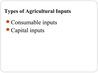 Market potential and demand assessment for key agri inputs | PPT