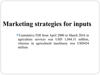 Market potential and demand assessment for key agri inputs | PPT
