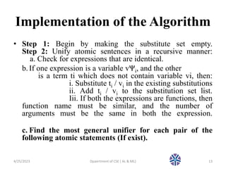 AI_session 22 inference and unification.pptx | Programming Languages | Computing