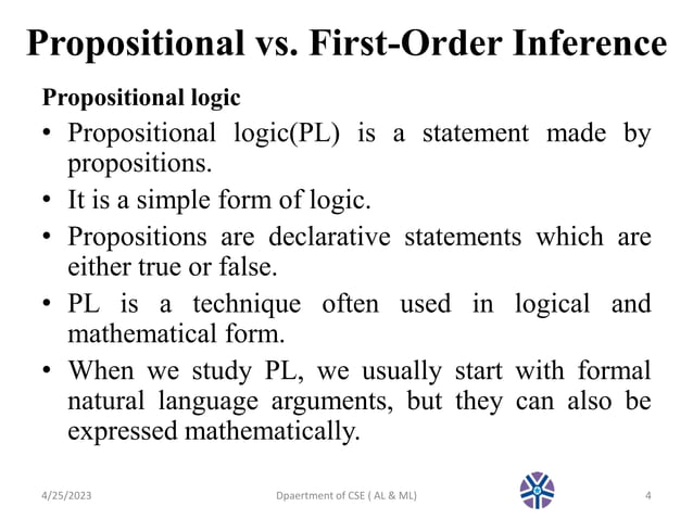 AI_session 22 inference and unification.pptx | Programming Languages | Computing