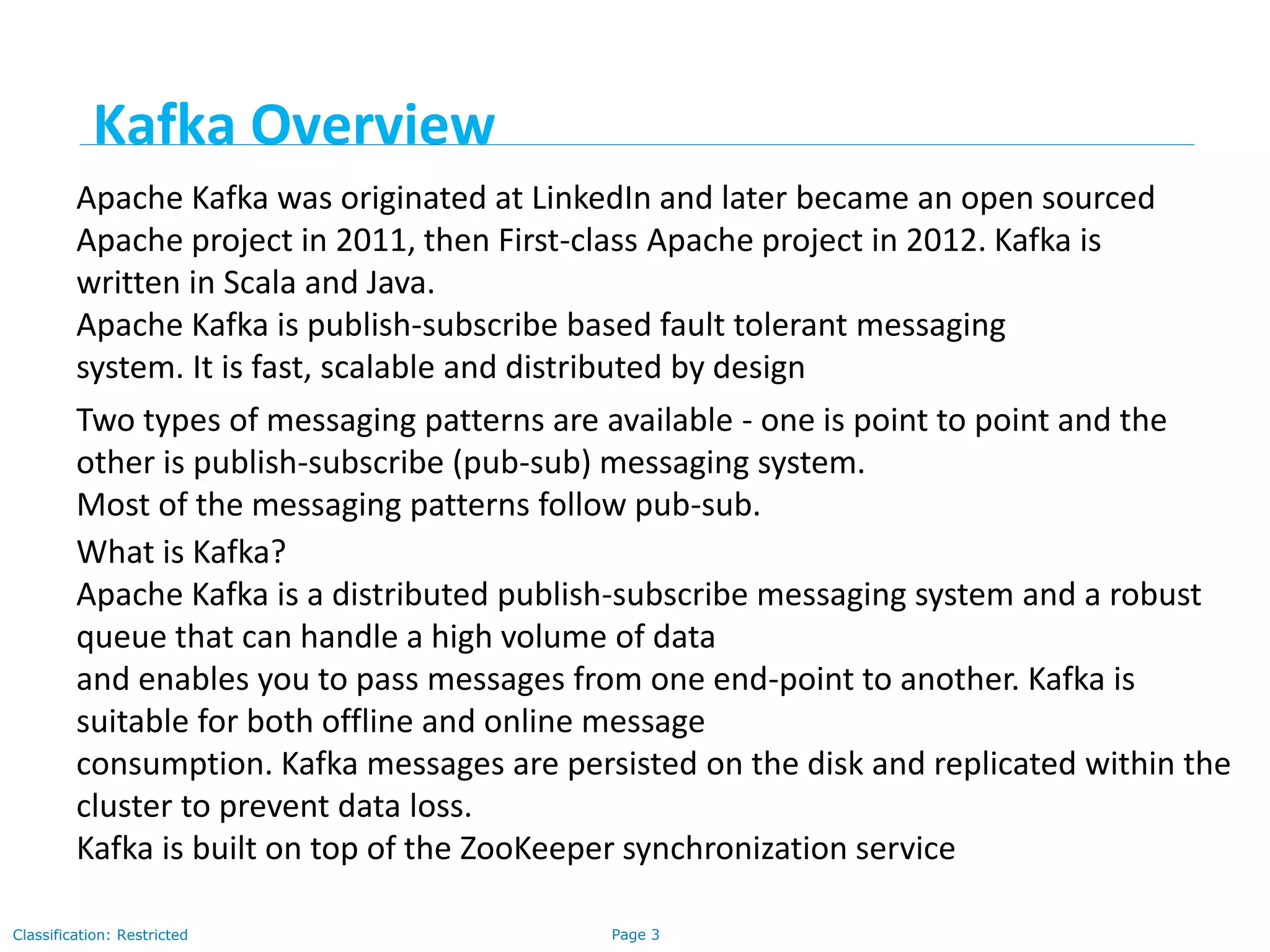 Session 23 - Kafka and Zookeeper | PPTX | Cloud Computing | Internet