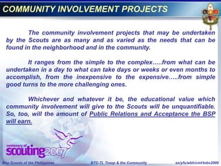 Session 24 - Scouting in the Community A.ppt