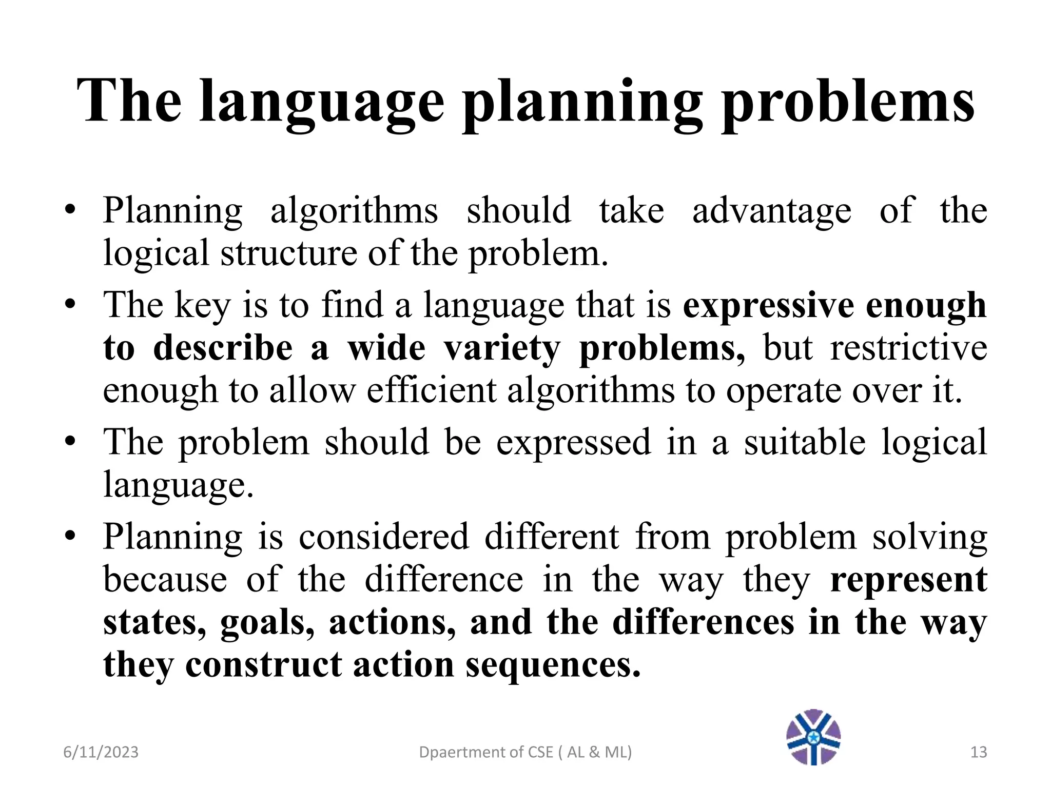 AI_Session 25 classical planning.pptx