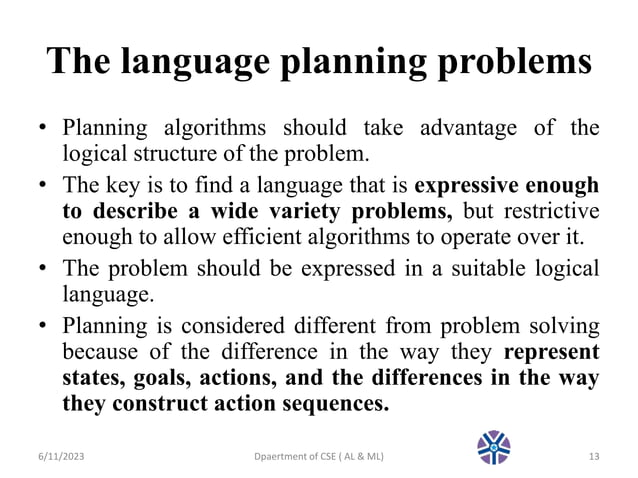 AI_Session 25 classical planning.pptx