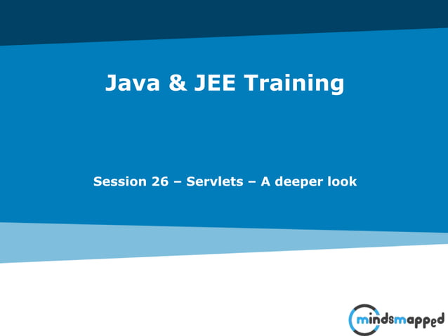 Session 26 - Servlets Part 2 | PPT