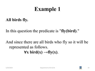 AI3391 Artificial Intelligence Session 26 First order logic.pptx