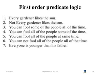 AI3391 Artificial Intelligence Session 26 First order logic.pptx