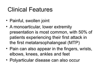 Apprenticeship in internal medicine .Gout
