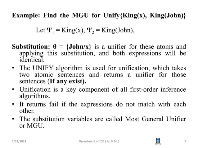 AI3391 Artificial intelligence session 27 inference and unification.pptx