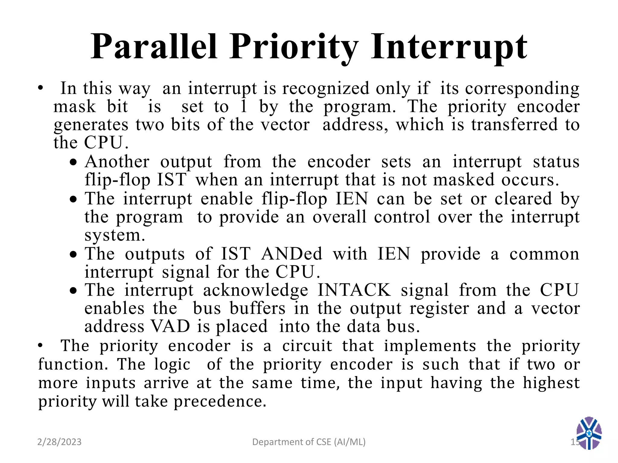CS304PC: Computer Organization and Architecture Session 27 priority interrupt.pptx