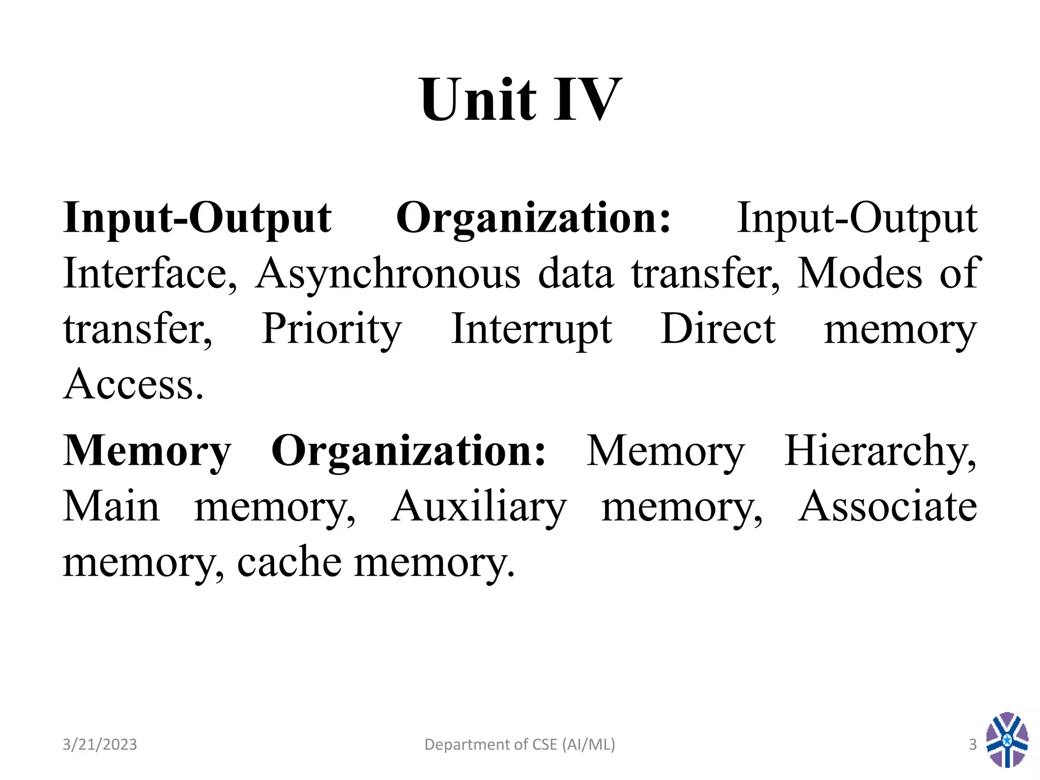 CS304PC:Computer Organization and Architecture Session 28 Direct memory access.pptx