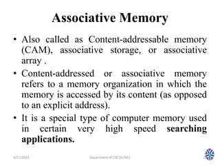 CS304PC:Computer Organization and Architecture Session 29 Memory organization.pptx