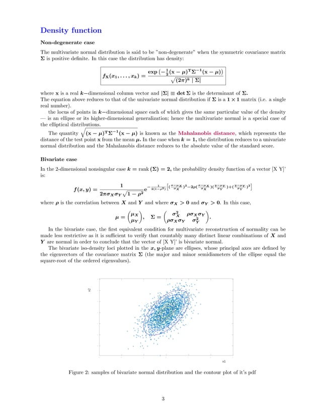 Multivariate Gaussin, Rayleigh & Rician distributions | PDF