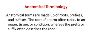 SESSION 2 ANATOMY & PHYSIOLOGY for health science students.pptx