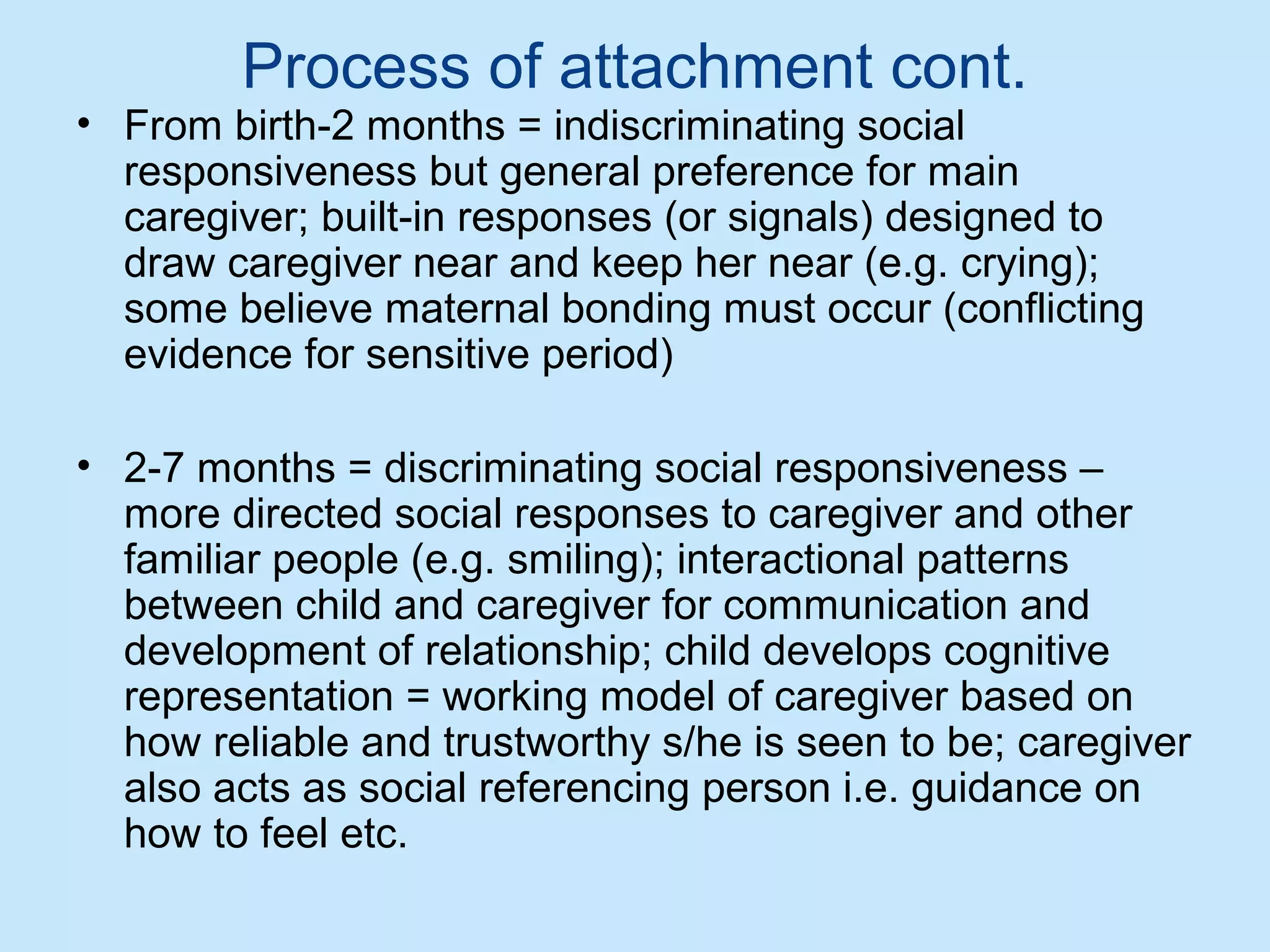Session 2 Attachment Theory Presentation | PPT