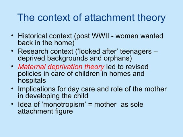 Session 2 Attachment Theory Presentation | PPT | Parenting Babies and ...