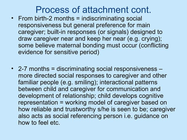 Session 2 Attachment Theory Presentation | PPT | Parenting Babies and ...