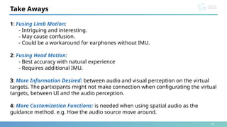 AudioMove Applying the Spatial Audio to Multi-Directional Limb Exercise ...