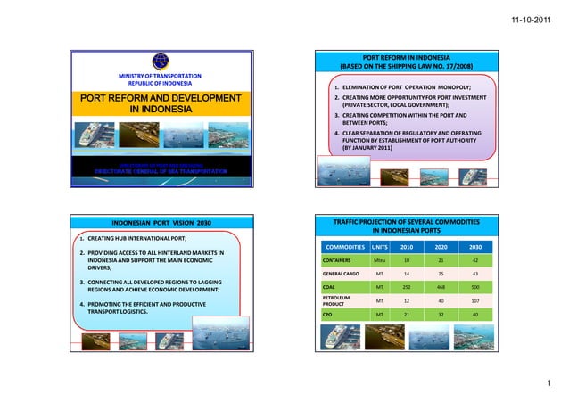 Session2 bahan presentasi ministry of transport | PDF