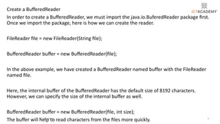 Session 2 BufferReaderBestOnReaderand.pptx