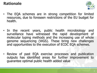 ECDC Strategy for laboratory EQA 2017-2020 | PDF