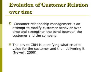 Session 2 evolution of crm | PPT