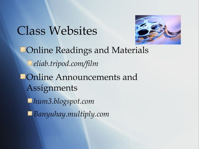 Session 2 Film Basic Visual Units: Film Appreciation Course (Hum 3) | PPT