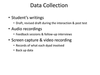 Online Collaborative Feedback | PPT
