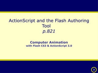 Actionscript 3 - Session 2 Getting Started Flash IDE | PPT
