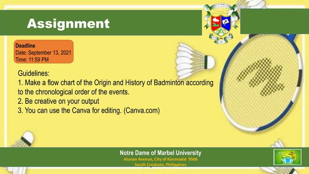 Session+2+History+and+Origins+of+Badminton.pptx