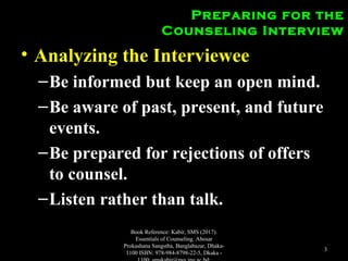 Counseling Interviewing | PPT