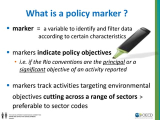 Session 2 introduction to the rio markers | PPTX