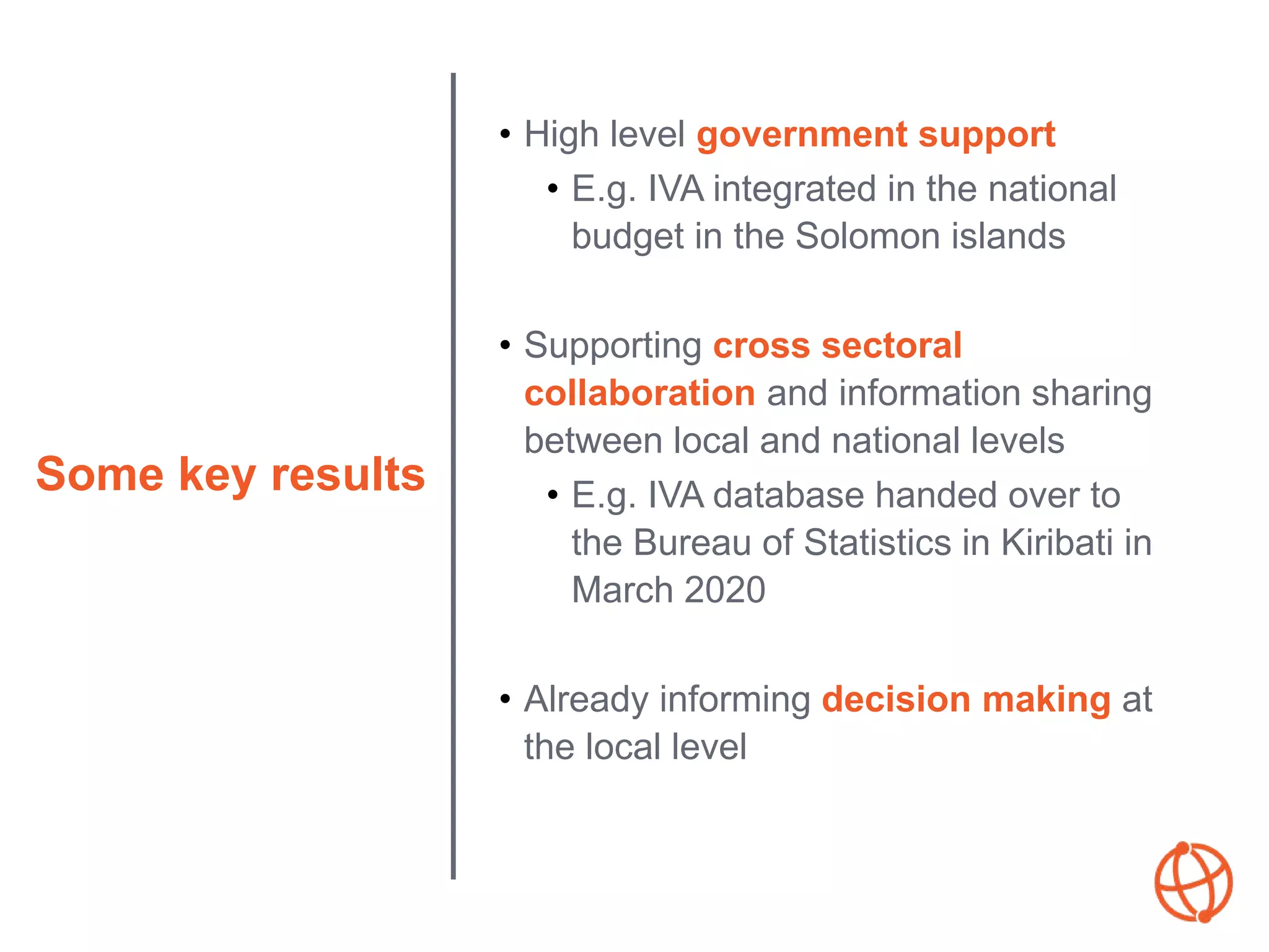 Integrated Vulnerability Assessment (IVA): Status overview and role in ...