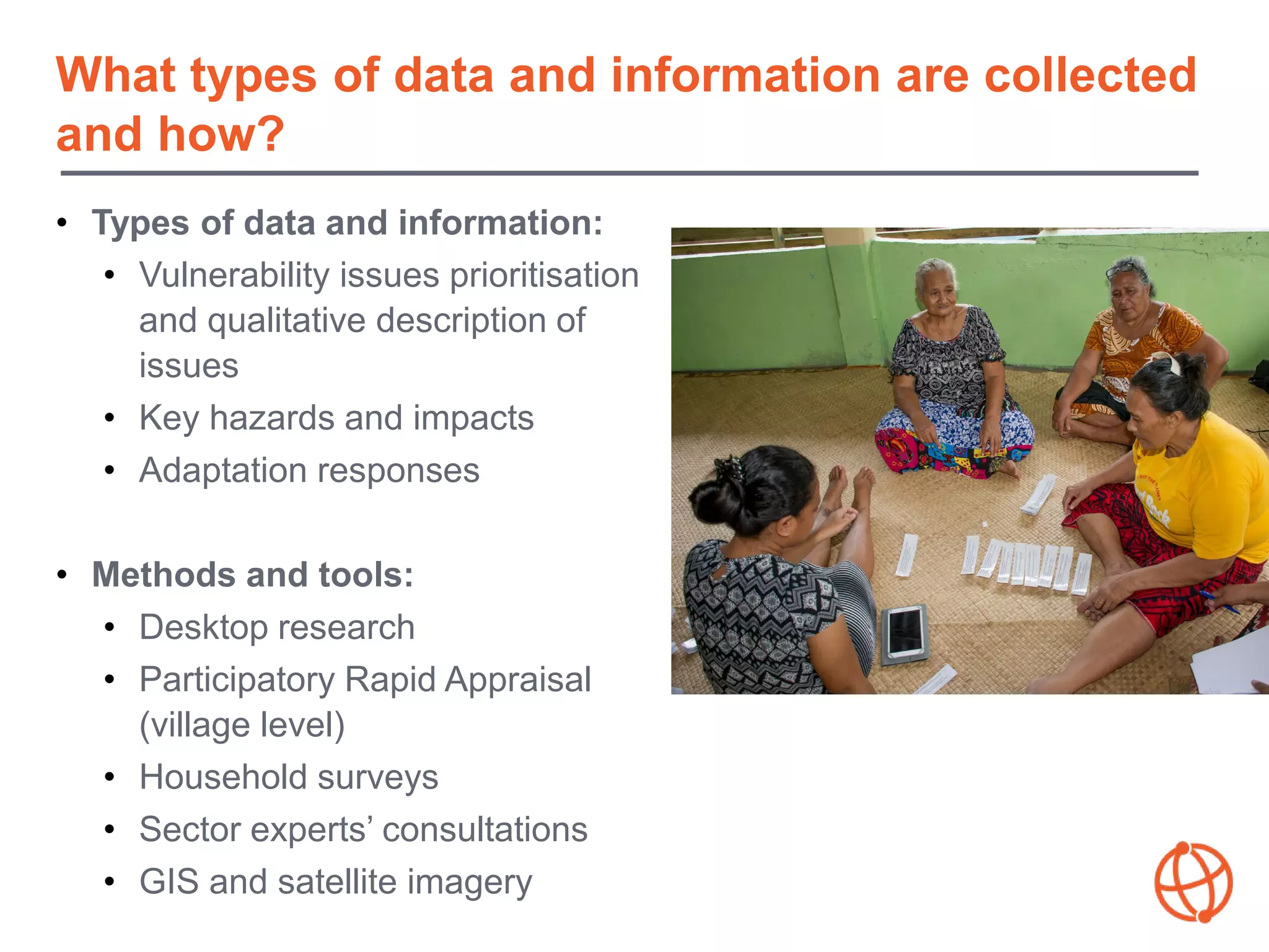 Integrated Vulnerability Assessment (IVA): Status overview and role in ...
